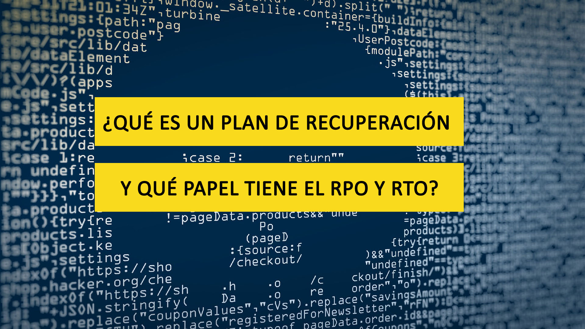 ¿Qué Es Un Plan De Recuperación De Desastres? ¿RPO Y RTO? | Datos 101
